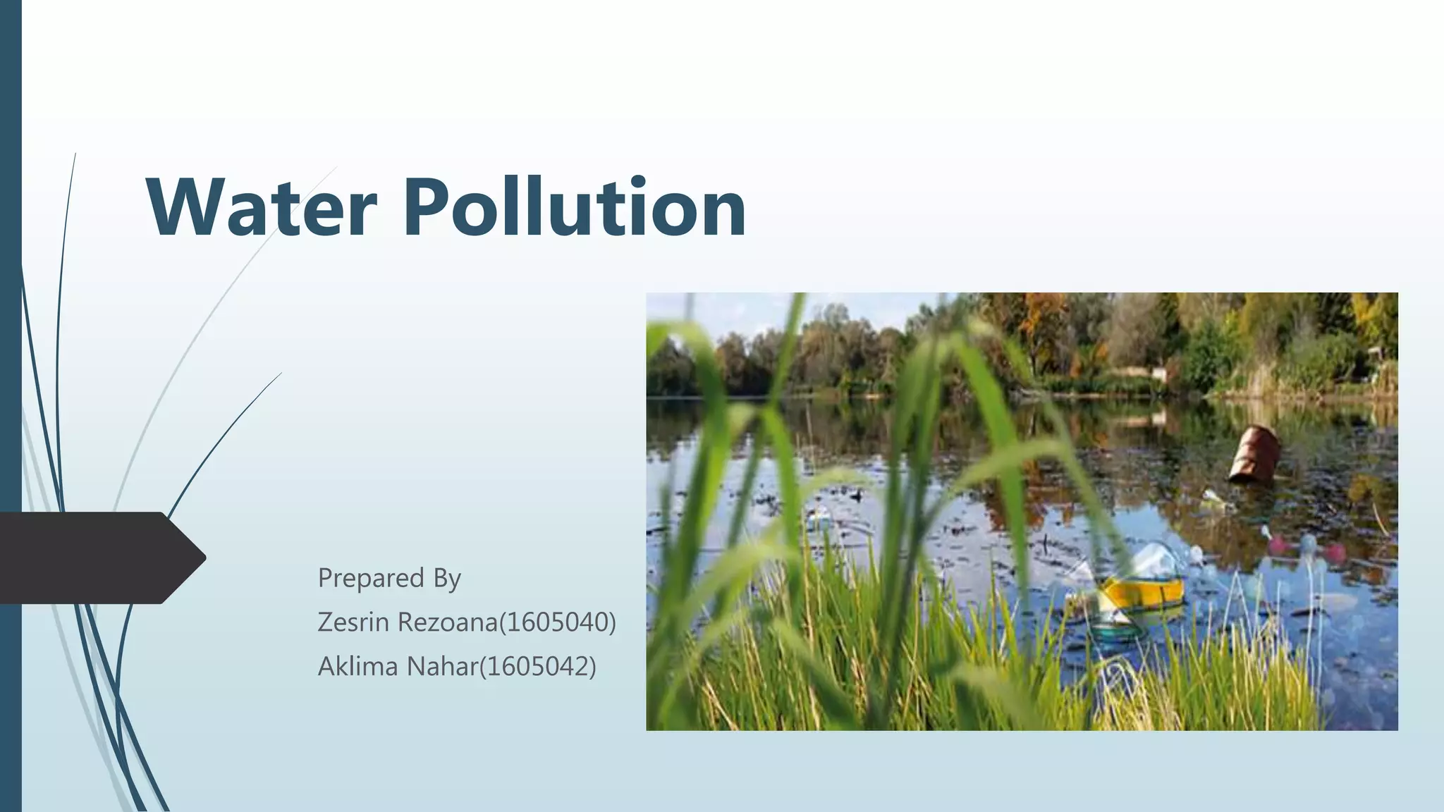 Water pollution | PPT