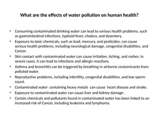 WATER POLLUTION AND EFEFCT ON ENVIRONMENT.pptx