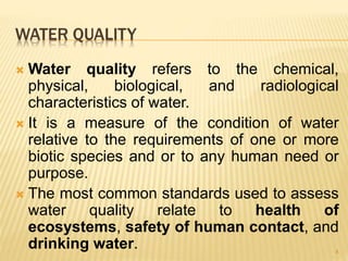 Water pollution and human health | PPTX