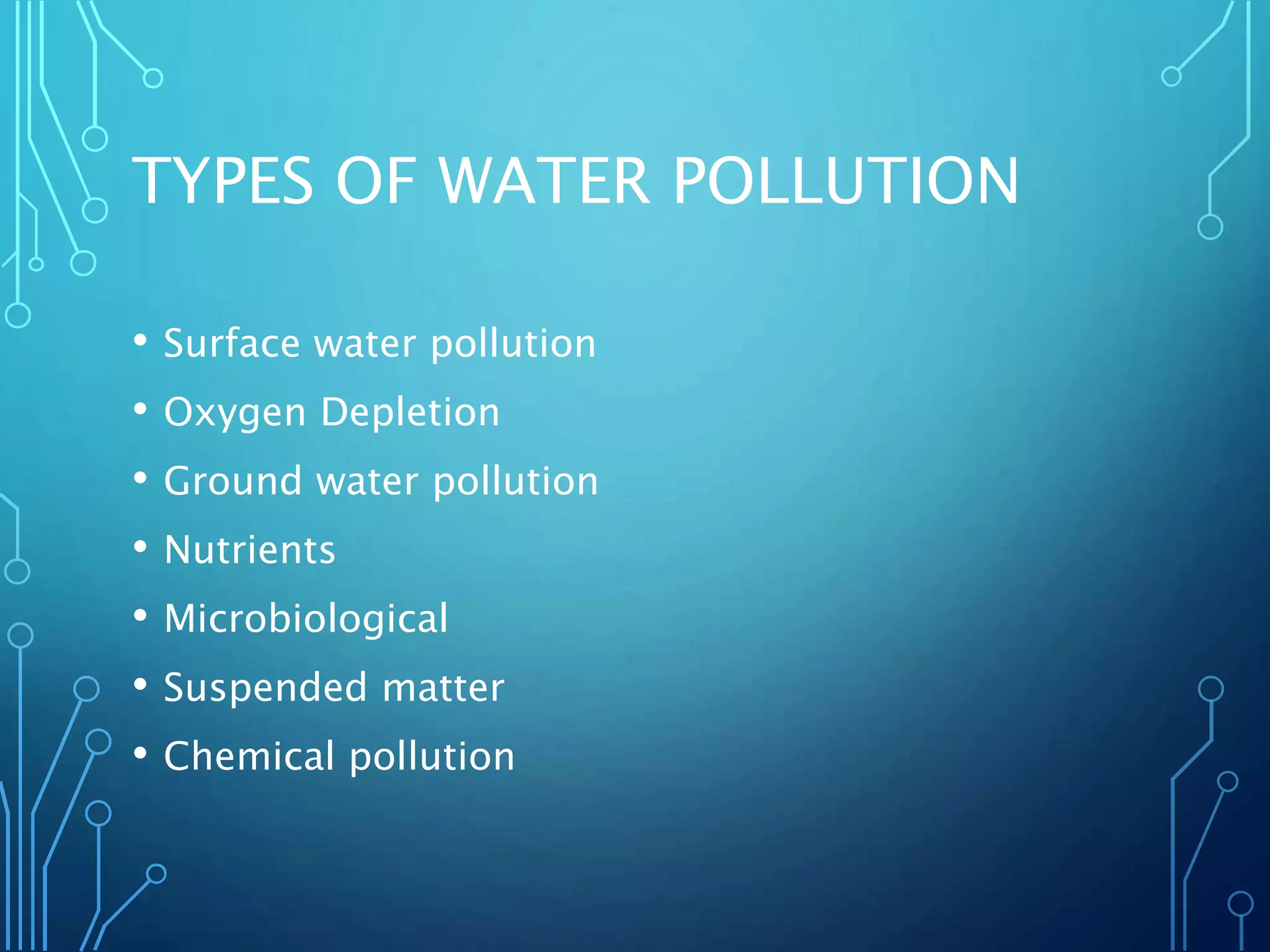 Water pollution and its effect on animal health | PPTX