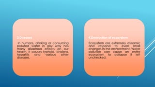Water pollution and toxicology | PPT