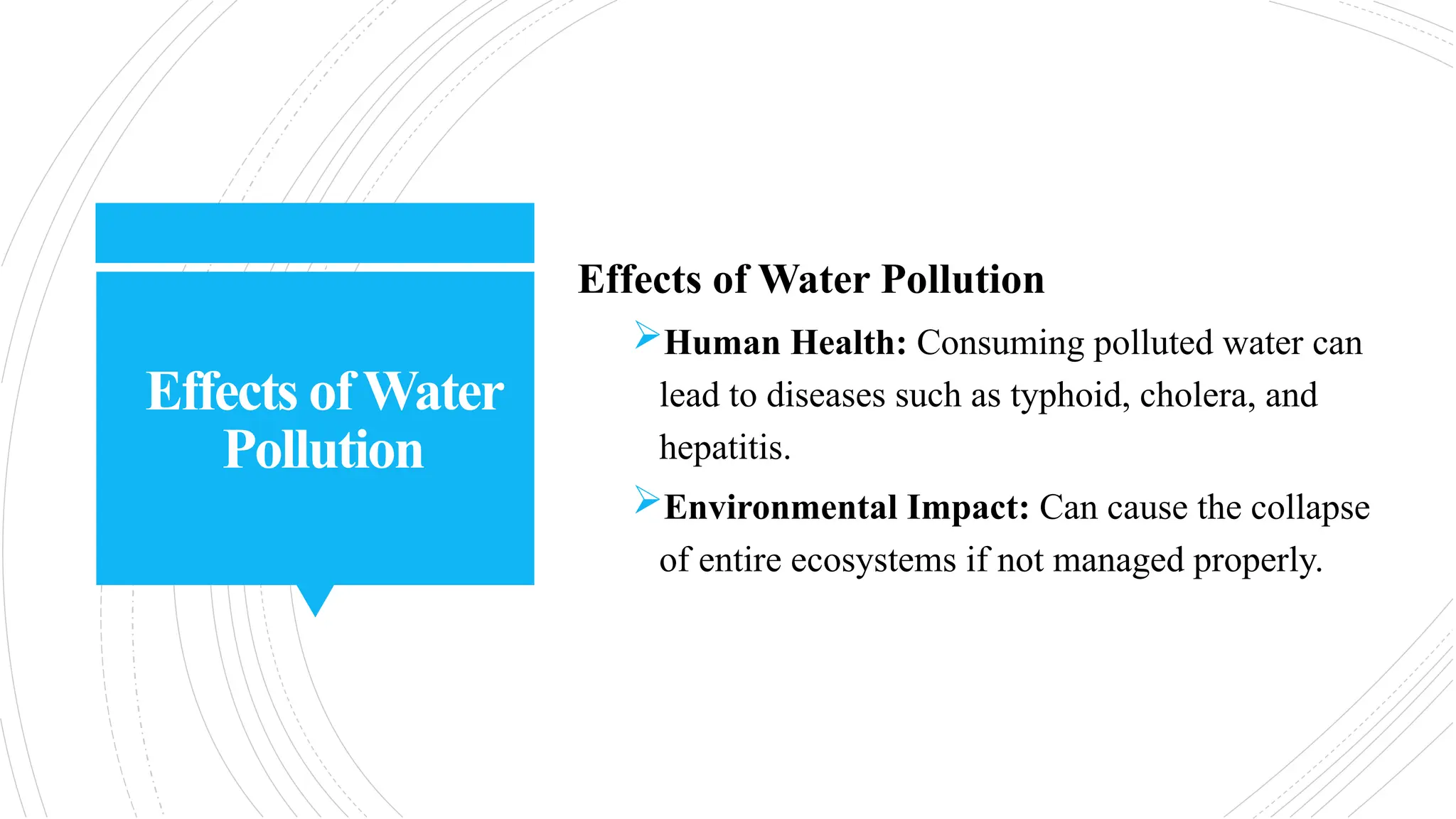 Water Pollution: Causes, Effects, and Prevention. | PPTX
