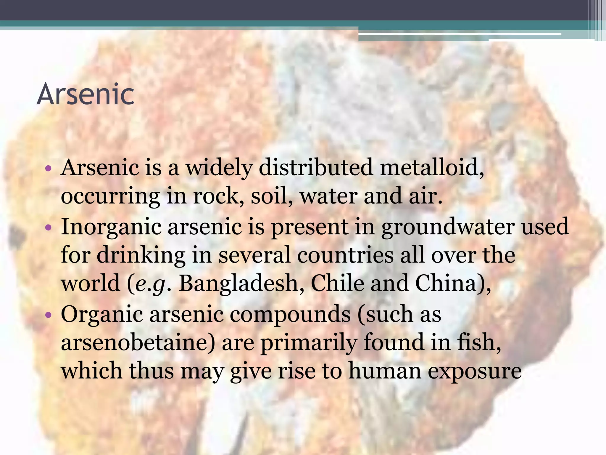 Water pollution due to heavy metals, pesticides | PPTX