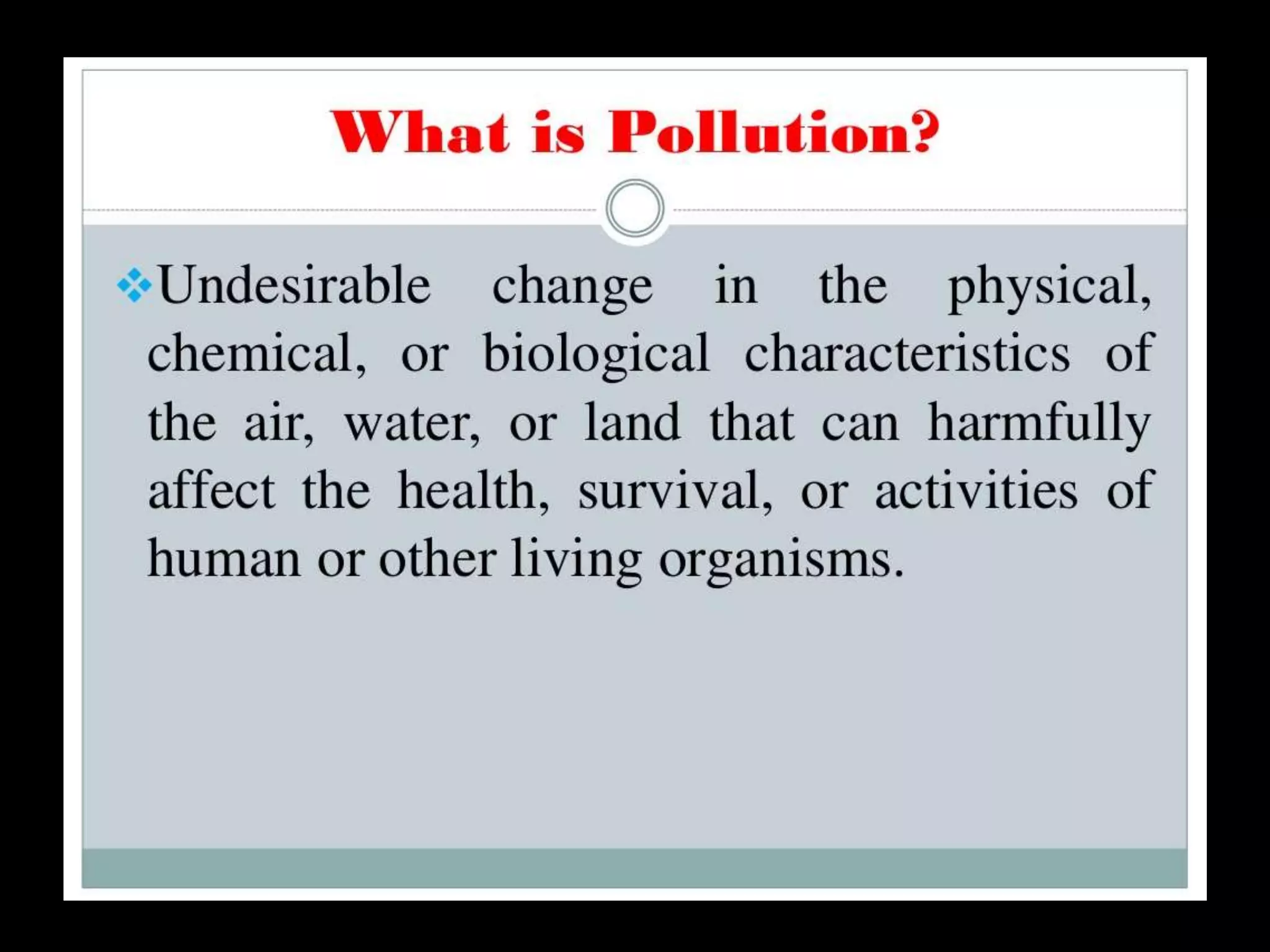 Water pollution grade 11 IB ESS | PPTX