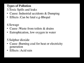 Water pollution grade 11 IB ESS | PPTX
