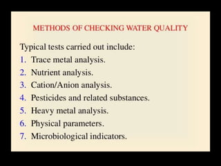 Water pollution grade 11 IB ESS | PPTX