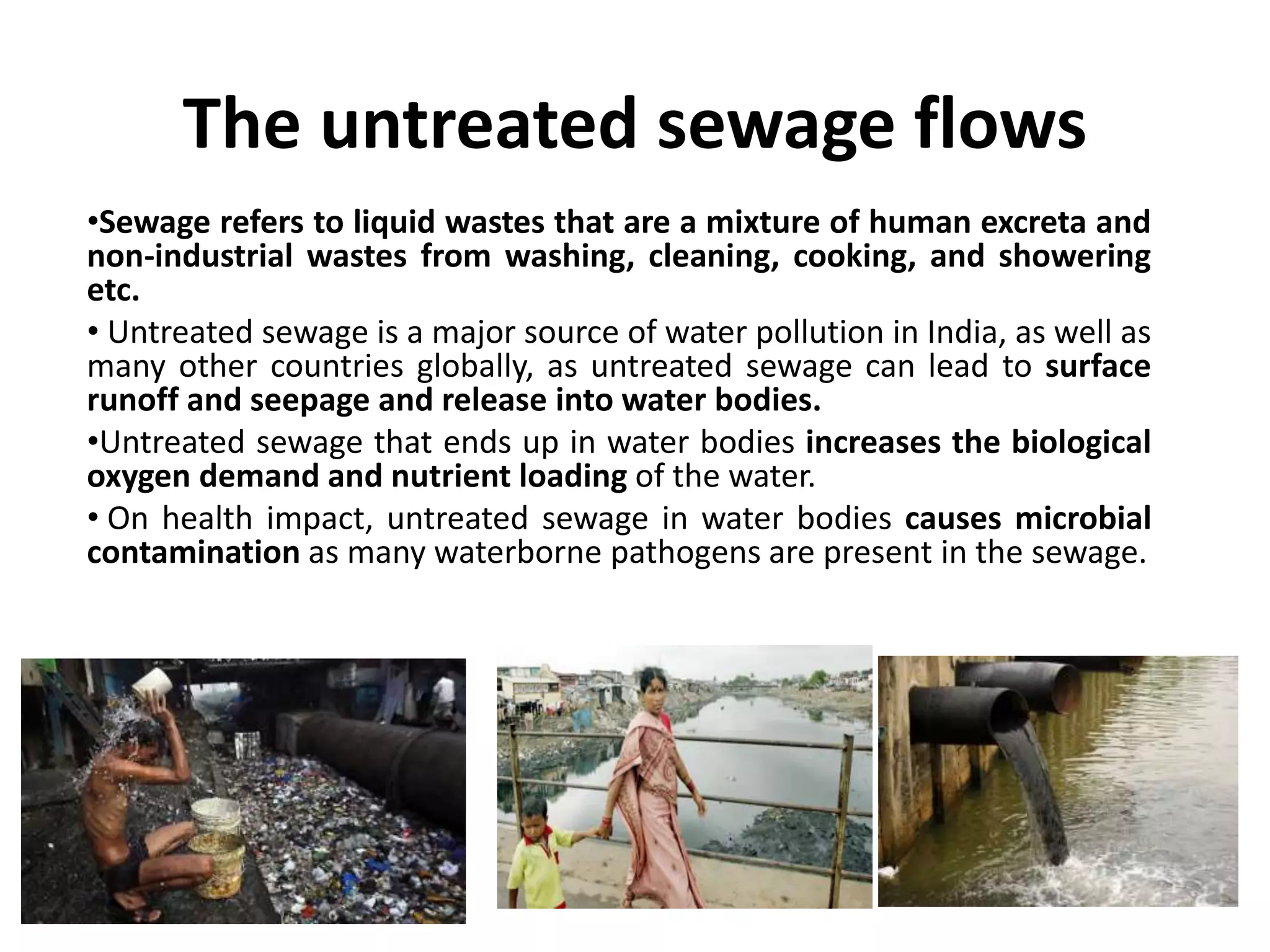 Water pollution in India | PPTX