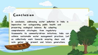 Water Pollution in India Causes, Effects, and Solutions - India Water ...