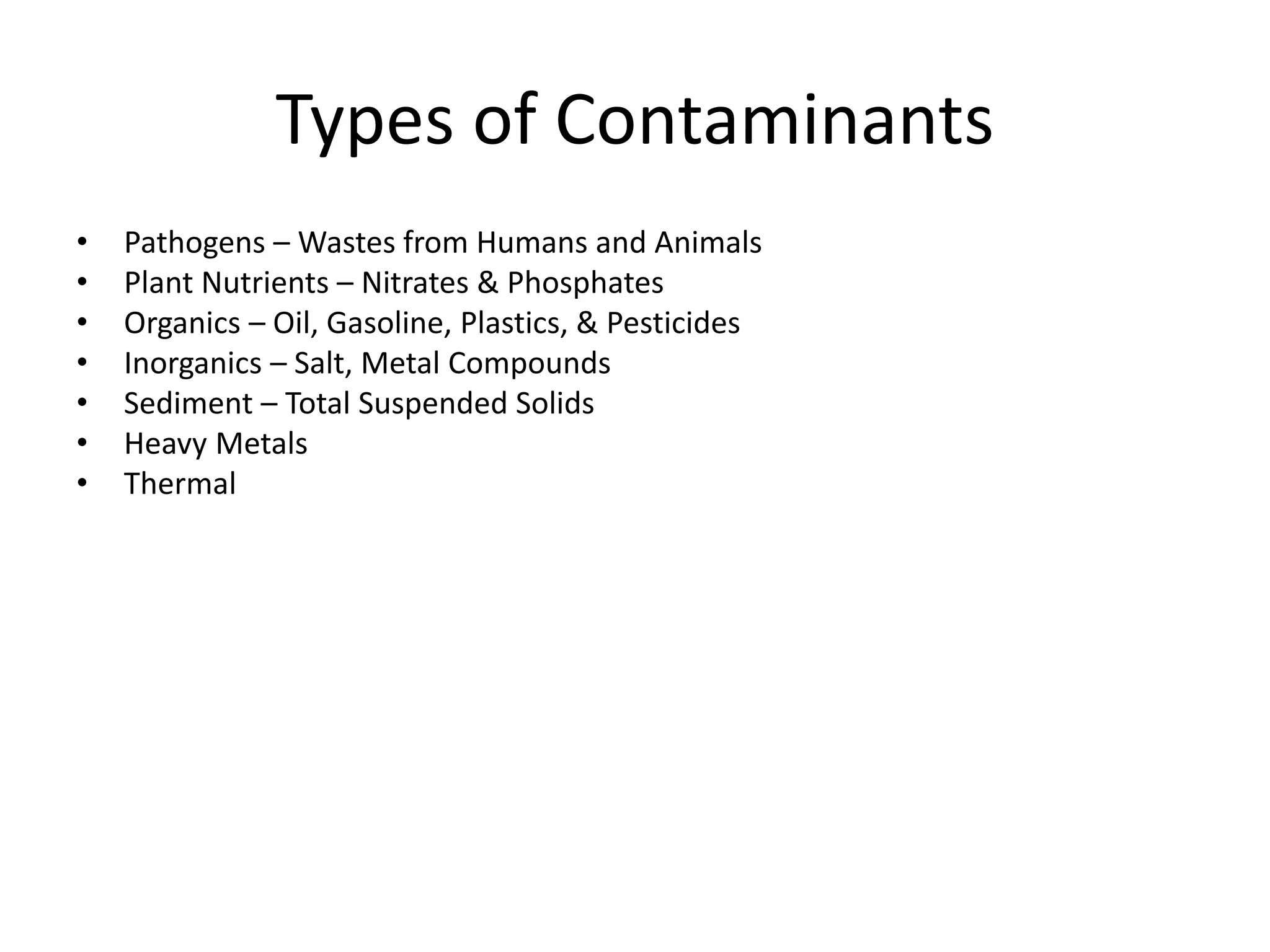 Water pollution parameter | PPTX