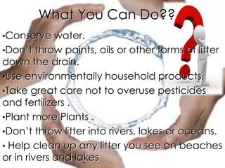 Waterpollutionpowerpoint | PPTX