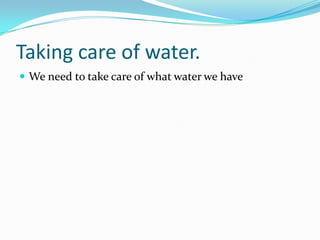 Water pollution power point-peer edit | PPTX