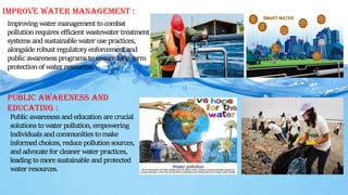 WATER POLLUTION ppt water pollution ia major issue | PPT