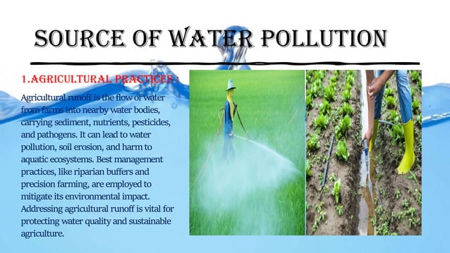 WATER POLLUTION ppt water pollution ia major issue | PPT