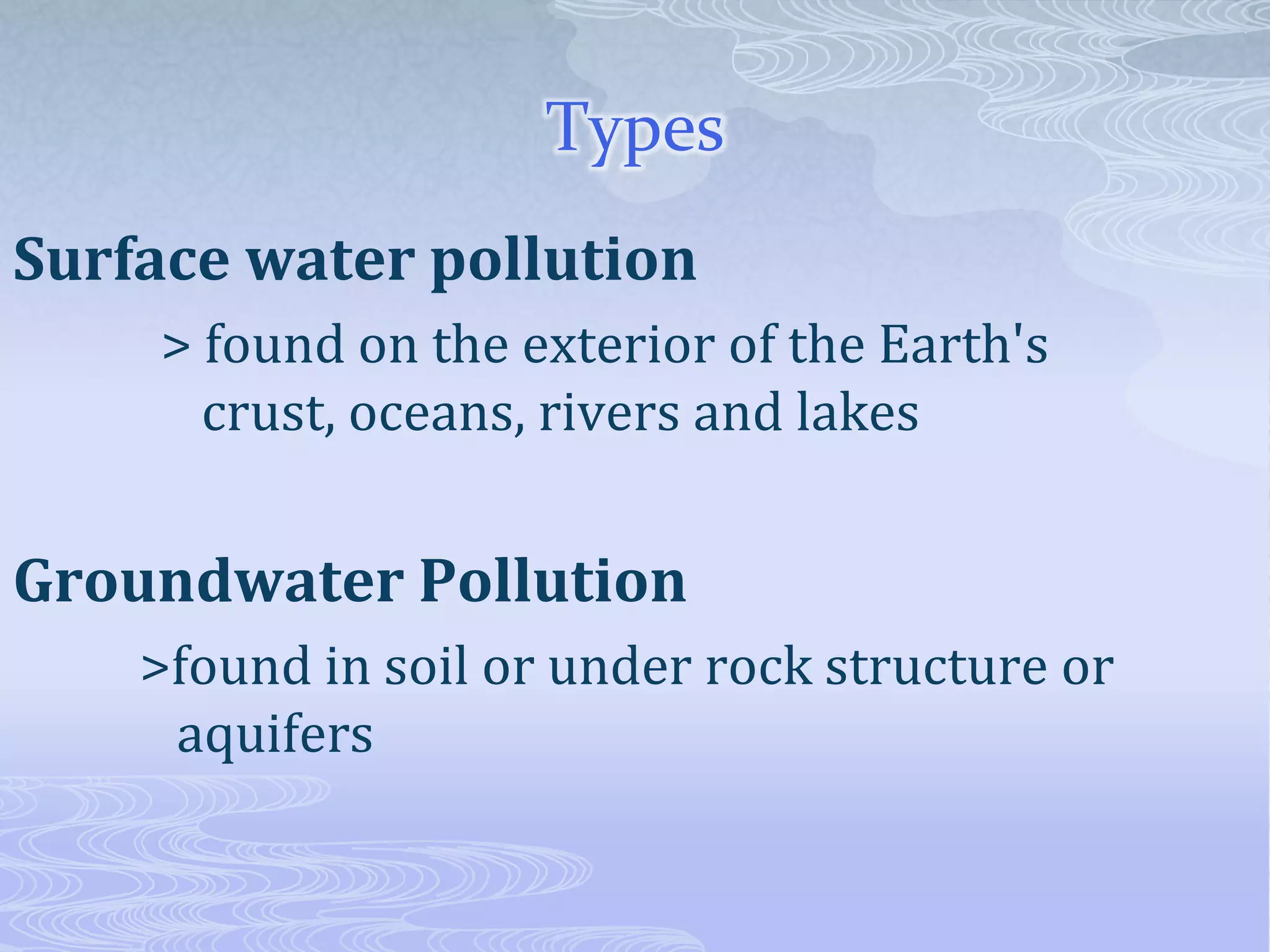Water pollution ppt | PPTX
