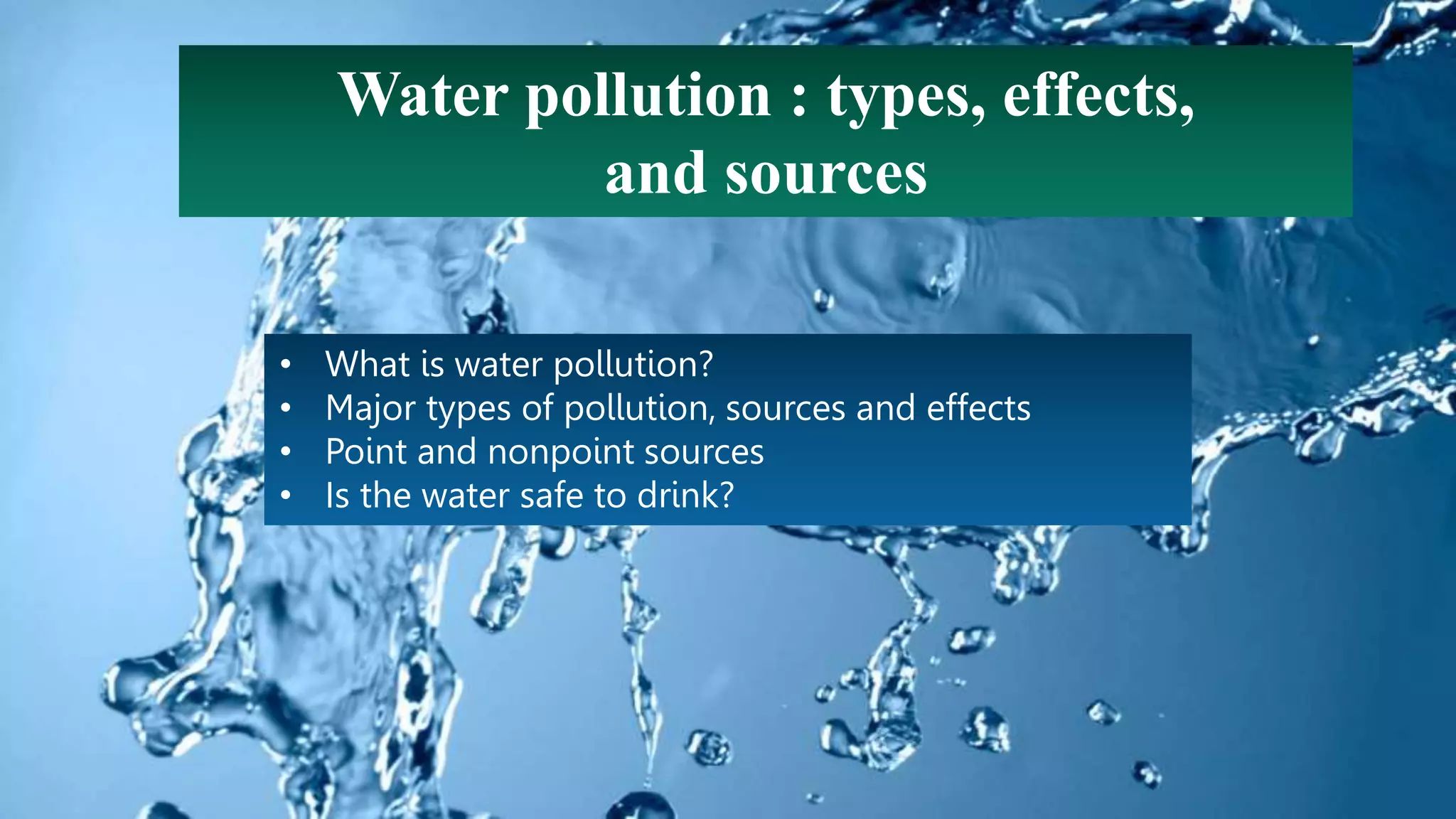 Water Pollution PPT.pptx
