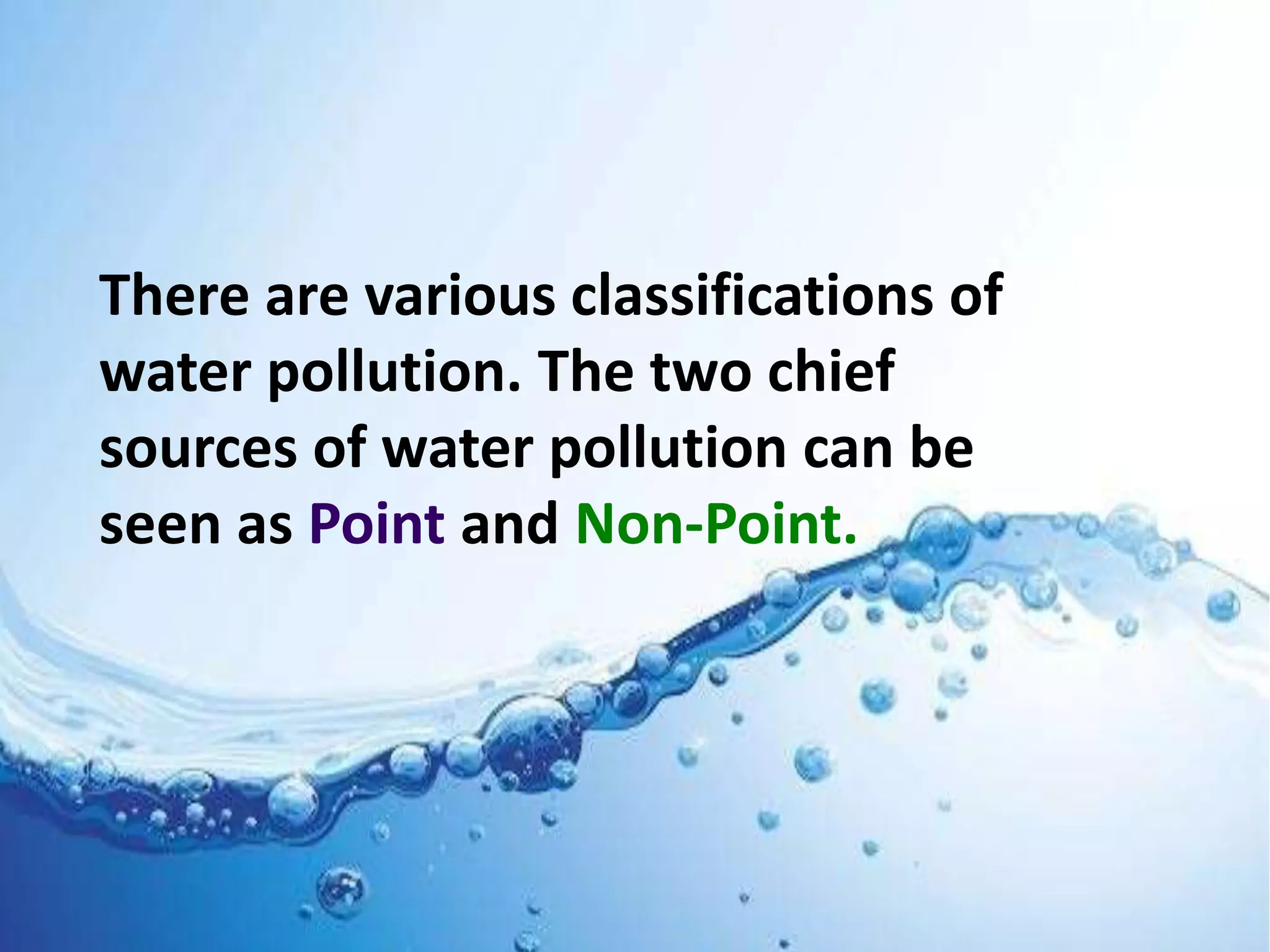 Water pollution presentation | PPTX | Environmental Services Industry ...