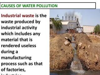 Water pollution presentation | PPTX