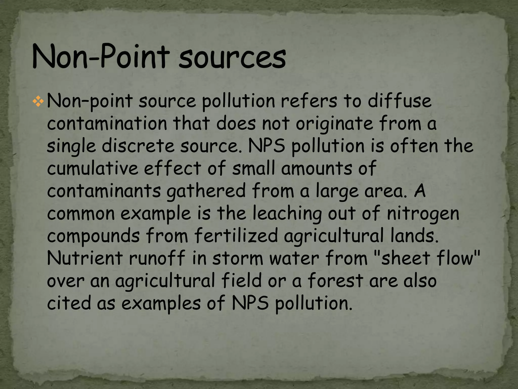 Water pollution | PPTX