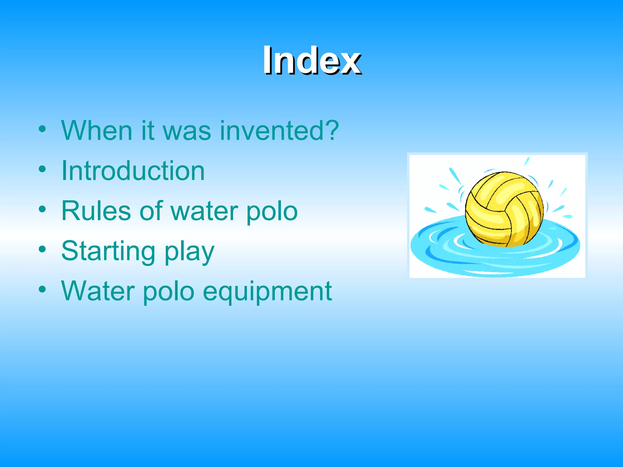 Waterpolo | PPT