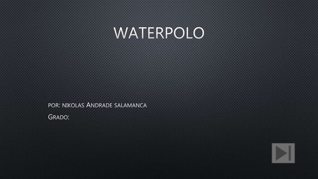 Waterpolo | PPTX