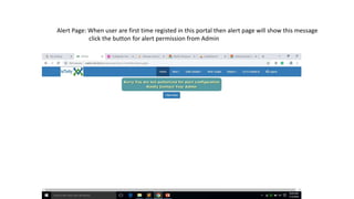 Water portal documentation for user page | PPTX | Operating Systems | Computer Software and ...