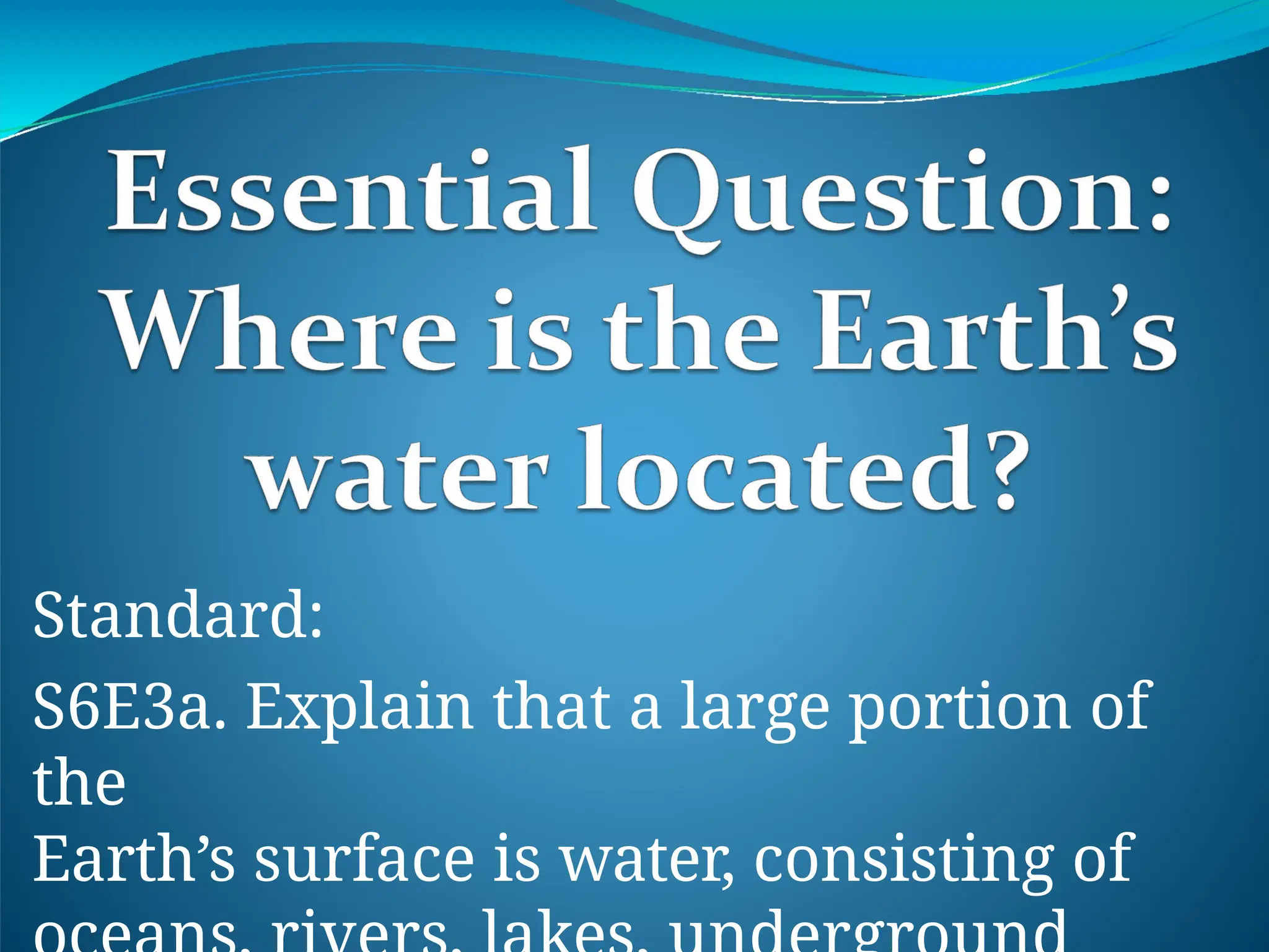 WATER POWERPOINT.pptx *********** | PPTX