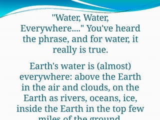 WATER POWERPOINT.pptx *********** | PPTX