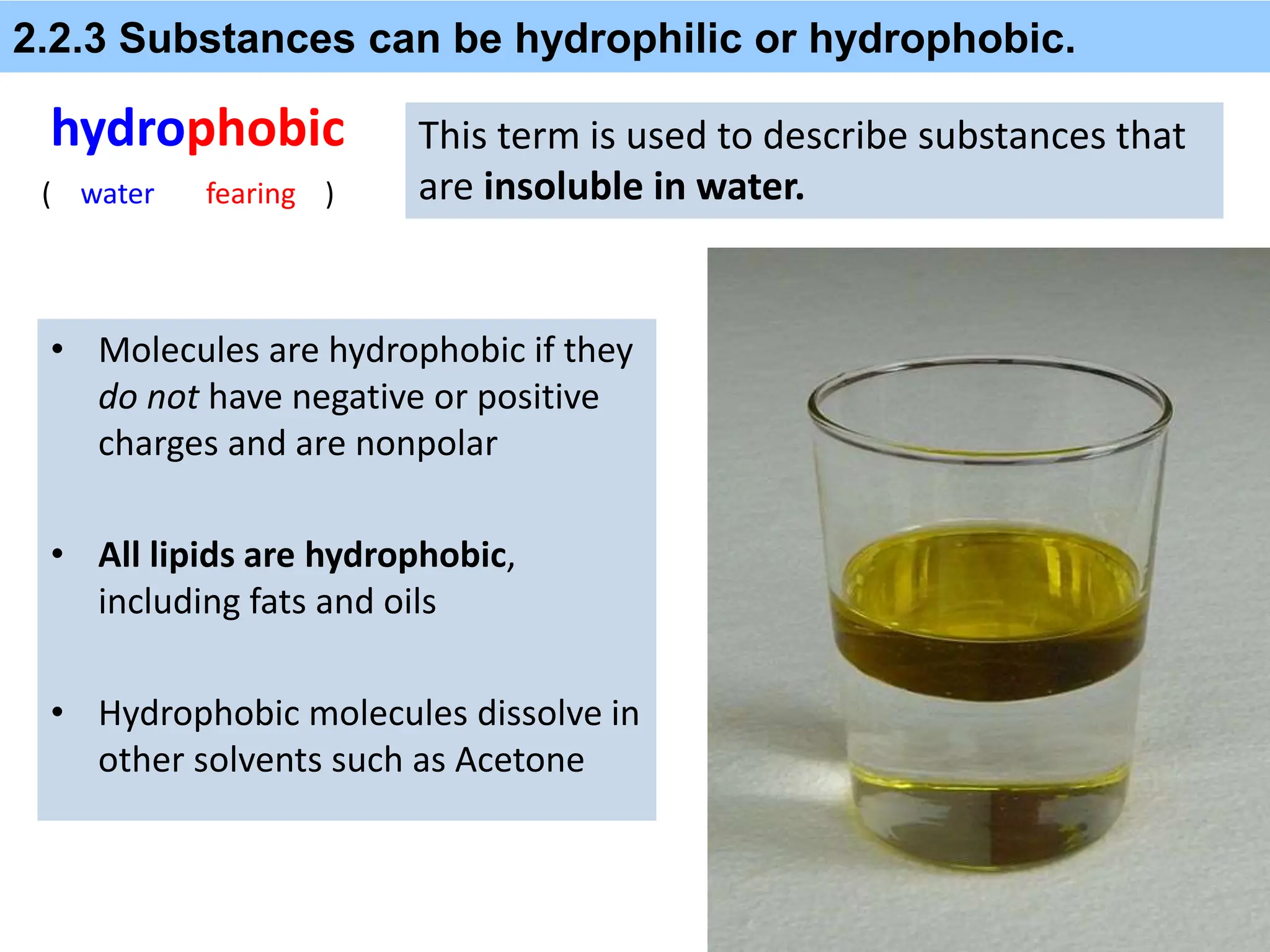 Water ppt.pptx topic 2.2 IBDP biology 1 | PPTX