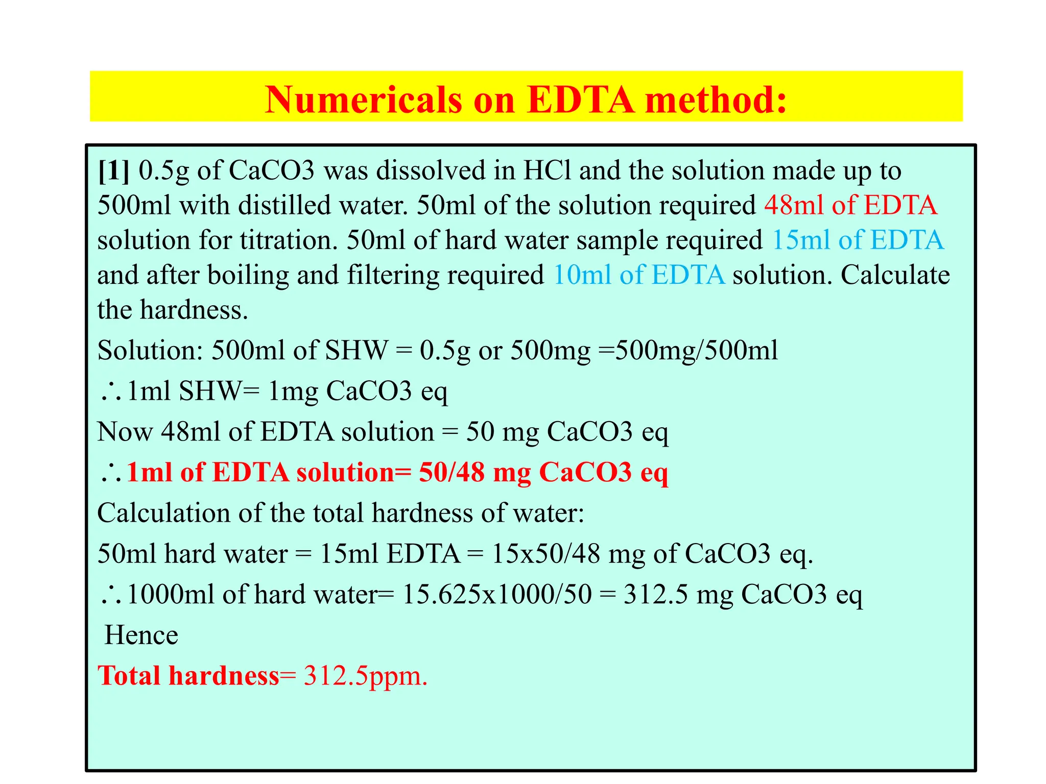 presentation on water (estimation of hardness softening of water) | PPTX