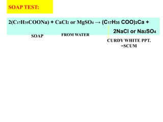 presentation on water (estimation of hardness softening of water) | PPTX