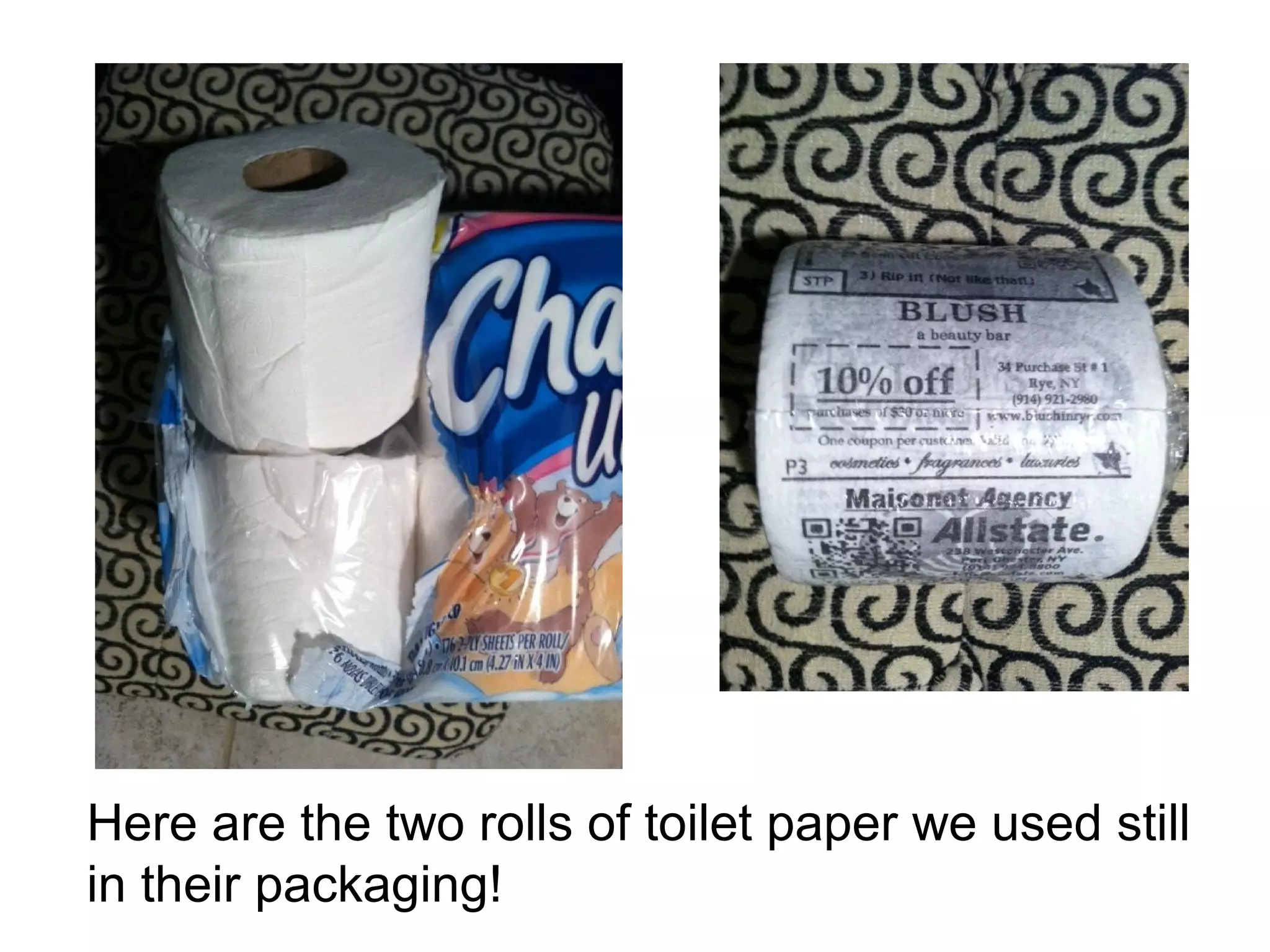 Printed Toilet Paper | PPT