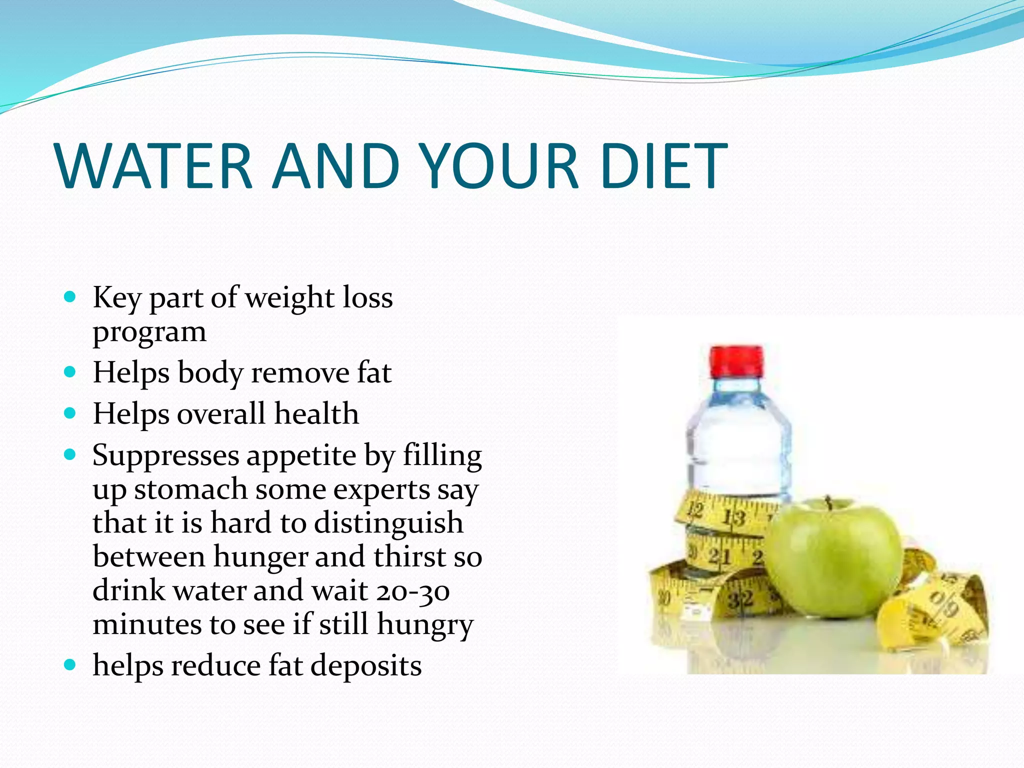 Water presentation, Advantages of drinking water, | PPTX