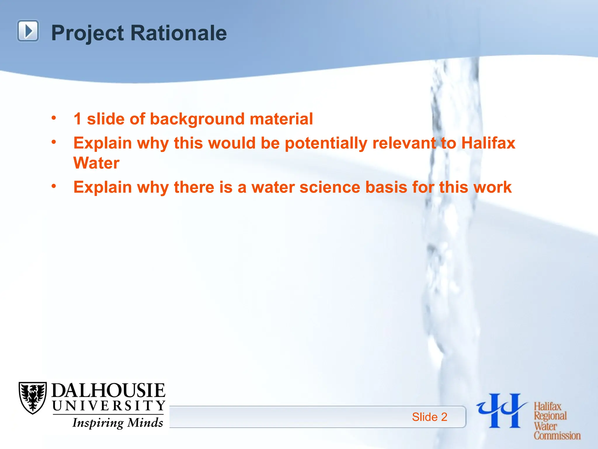 Water Presentation Template -A for water resource management.ppt