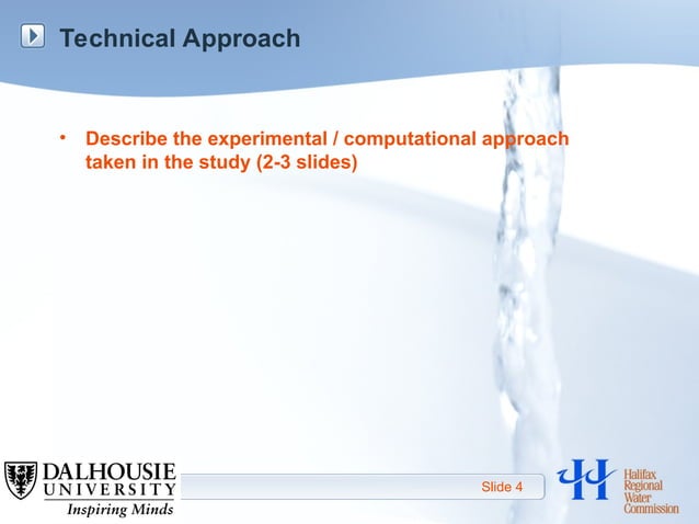 Water Presentation Template -A for water resource management.ppt