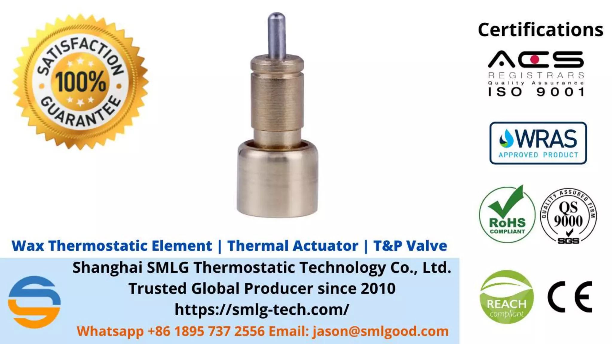 Wax Thermostatic element Water pressure air conditioning water system ...