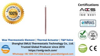 Wax Thermostatic element Water pressure air conditioning water system ...