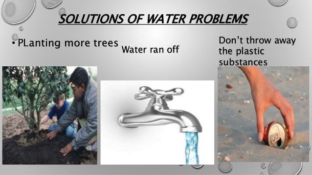 Water problems