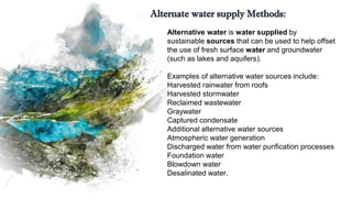 Multipurpose River Valley Projects and alternate water supply methods | PDF