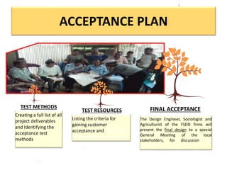 project planning of water management | PPT