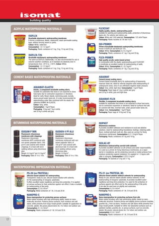 ISOMAT_Waterproofing | PDF