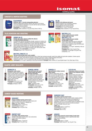 ISOMAT_Waterproofing | PDF