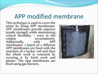 Waterproofing | PPT