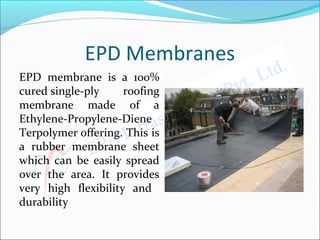 Waterproofing | PPT