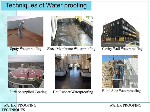 Water proofing in buildings | PPTX | Indoor Environmental Quality ...