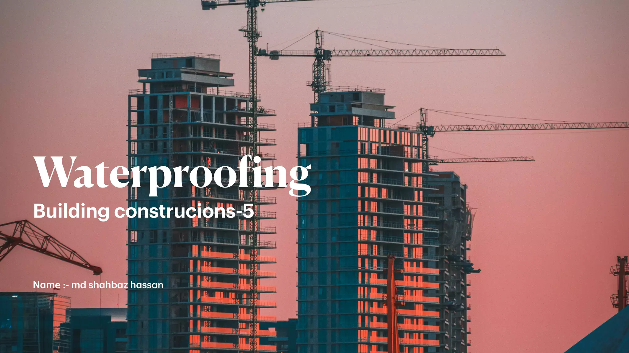 Water proofing | PPT