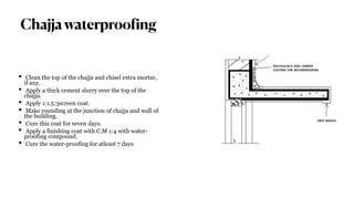 Water proofing | PDF