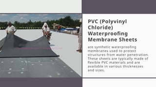 WATERPROOFING.pptx Building Technology Architecture subject | PPTX