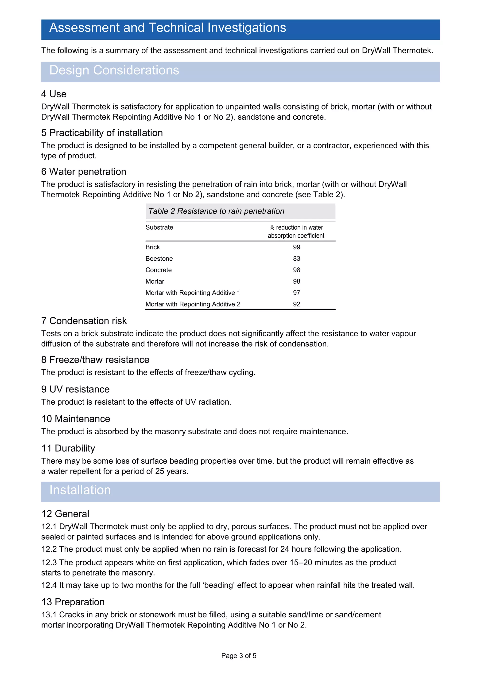 Peter Cox - Waterproofing Brickwork Certificate | PDF