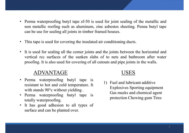 Water proofing compound | PDF