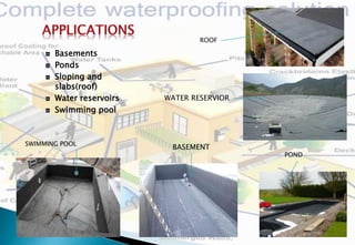 Waterproofing copmound | PPTX